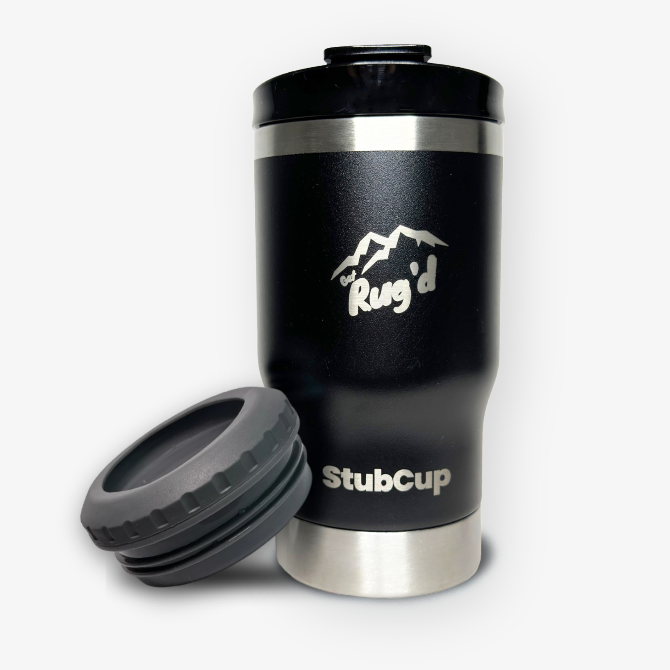 The StubCup | Ultimate 4-in-1 Travel Cup | Beers & Coffee | Get Rug'd